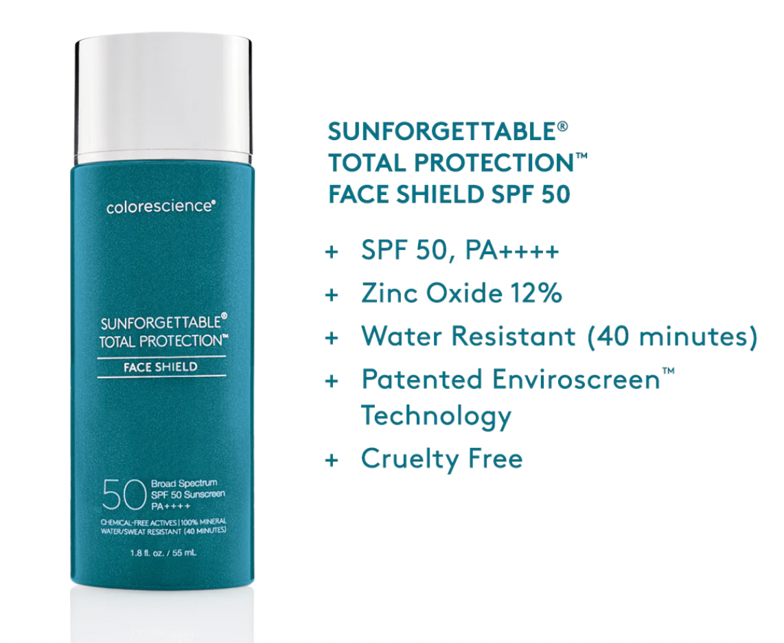 COLORESCIENCE SUNFORGETTABLE®TOTAL PROTECTION FACE SHIELD CLASSIC
